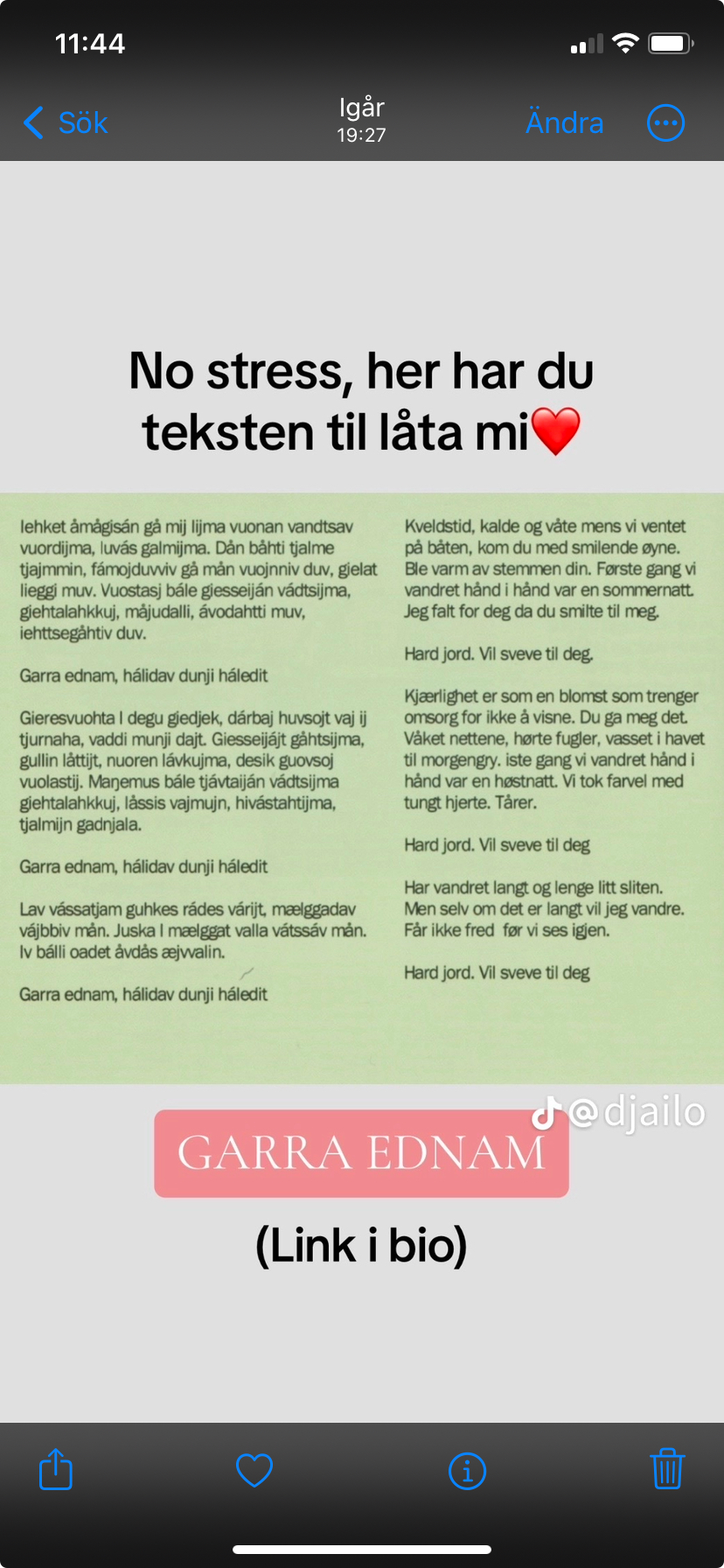 Garra Ednam med Astrid Tuorda och DJ Ailo på Spotify 🎼 - Tor Tuorda